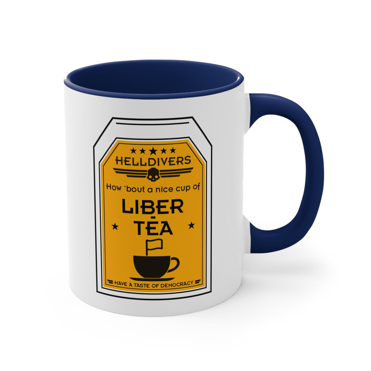 Helldivers 2 Inspired How 'bout a nice cup of LIBERTEA Mug Coffee Mug ...