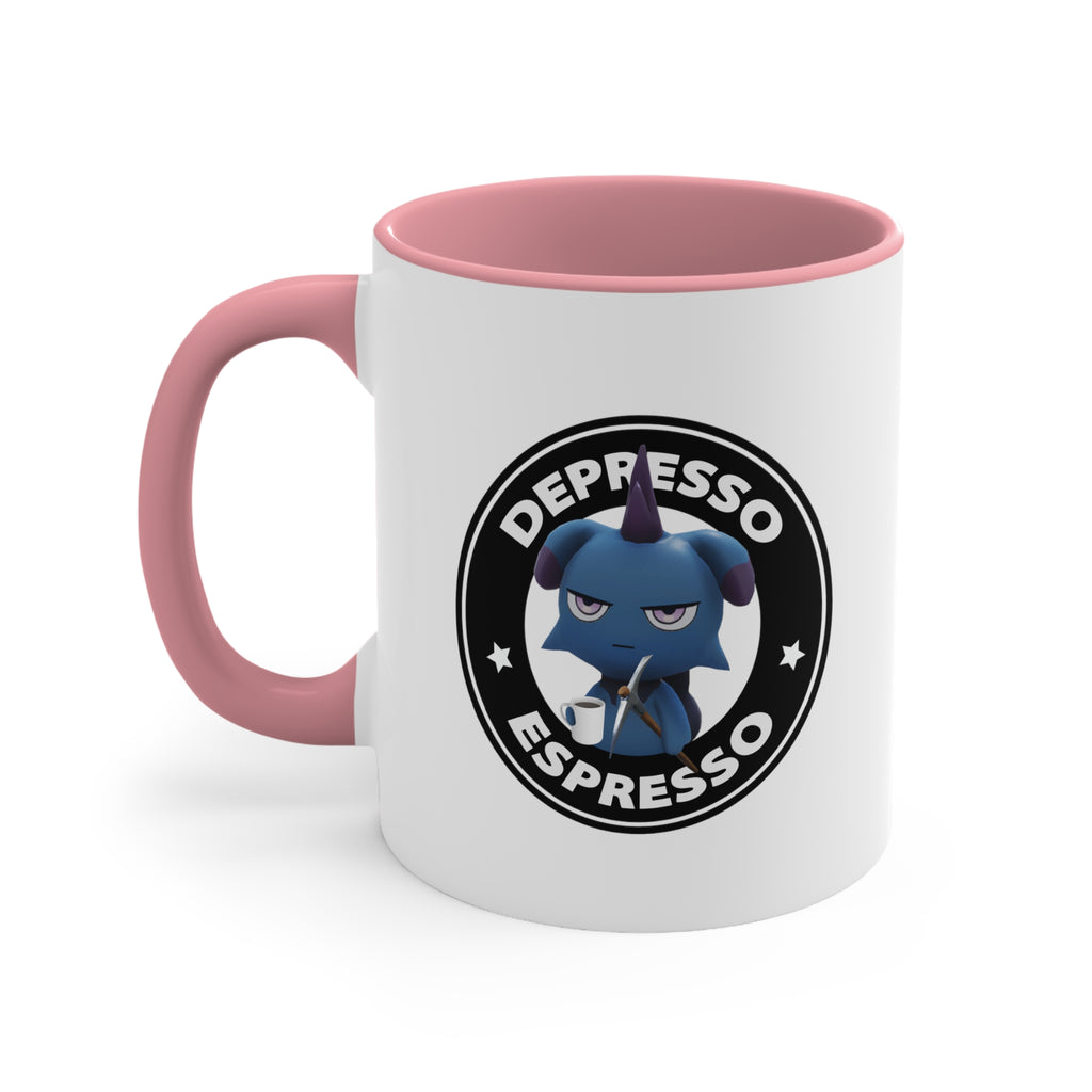 Depresso Espresso Accent Coffee Mug, 11oz – Gamer Diorama