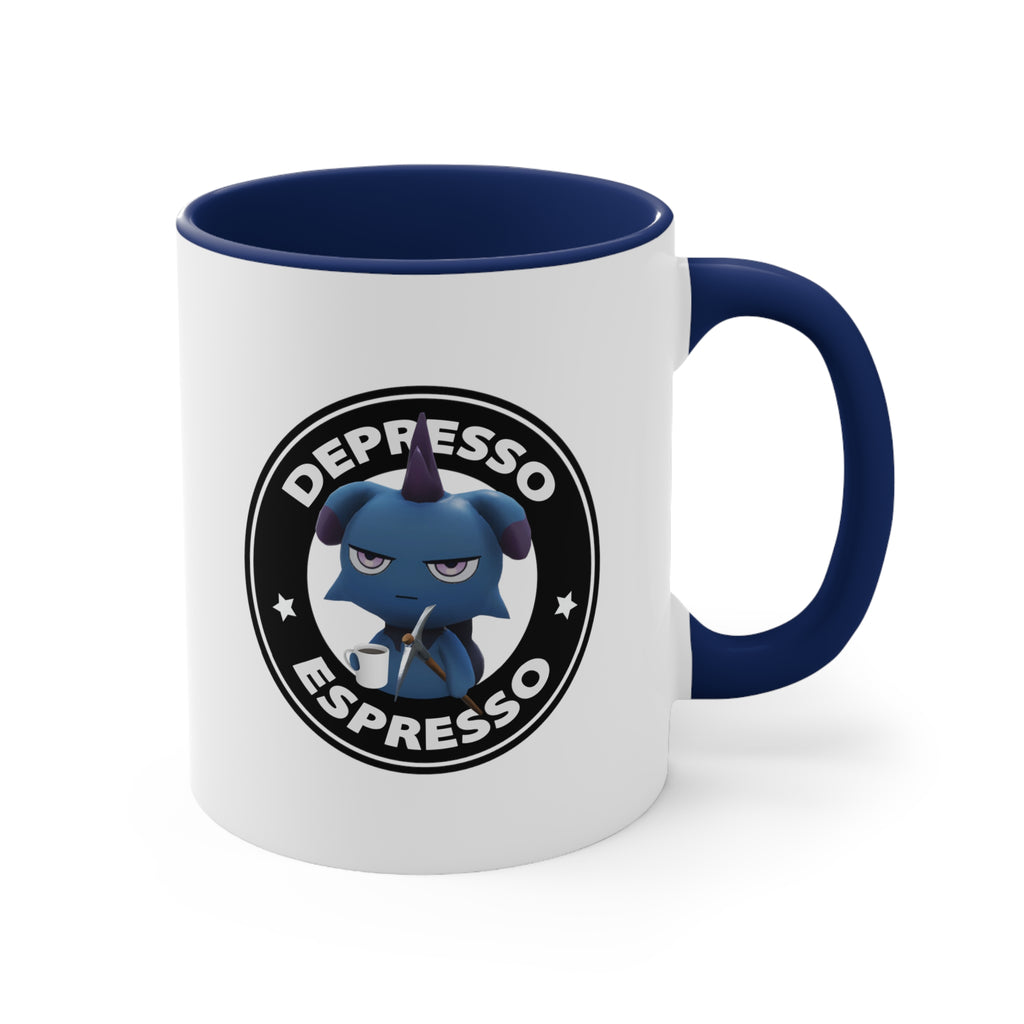 Depresso Espresso Accent Coffee Mug, 11oz – Gamer Diorama