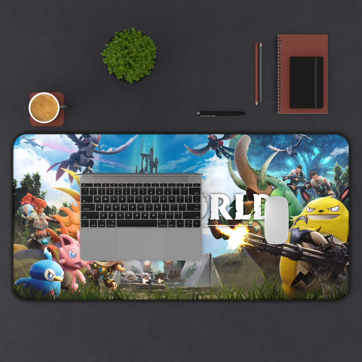 Palworld TItle Desk Mat – Gamer Diorama