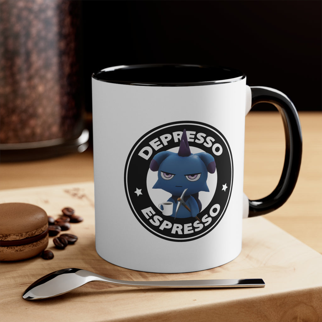 Depresso Espresso Accent Coffee Mug, 11oz – Gamer Diorama