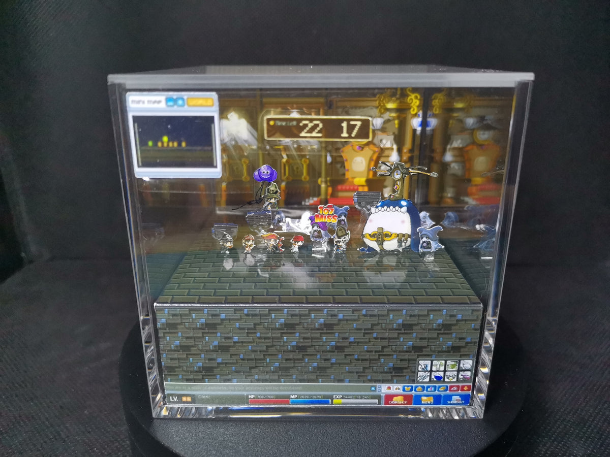 Completed Maplestory Ludibrium PQ Diorama Cube [Fully Completed] (Limi ...