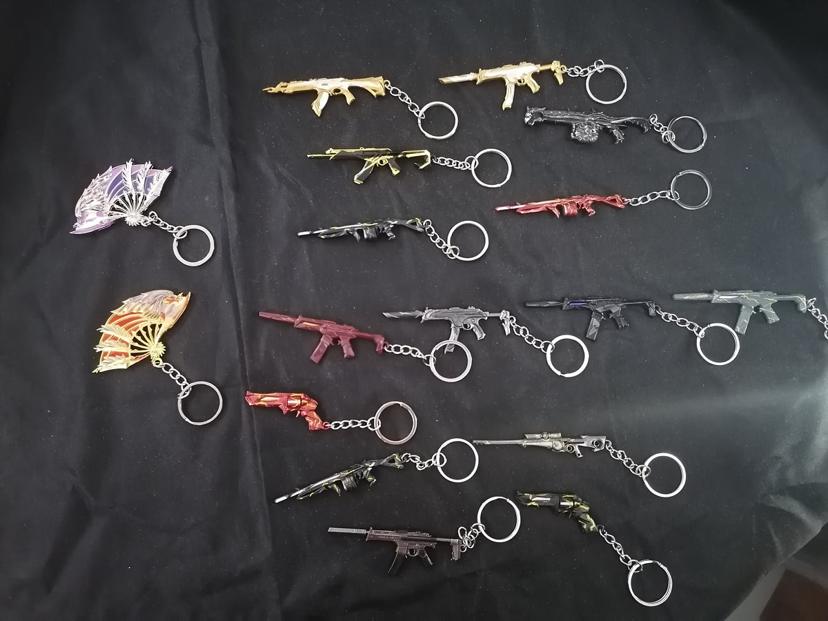 Valorant Keychains Part 2 | Singularity Spectre Forsaken Gold Spectre ...