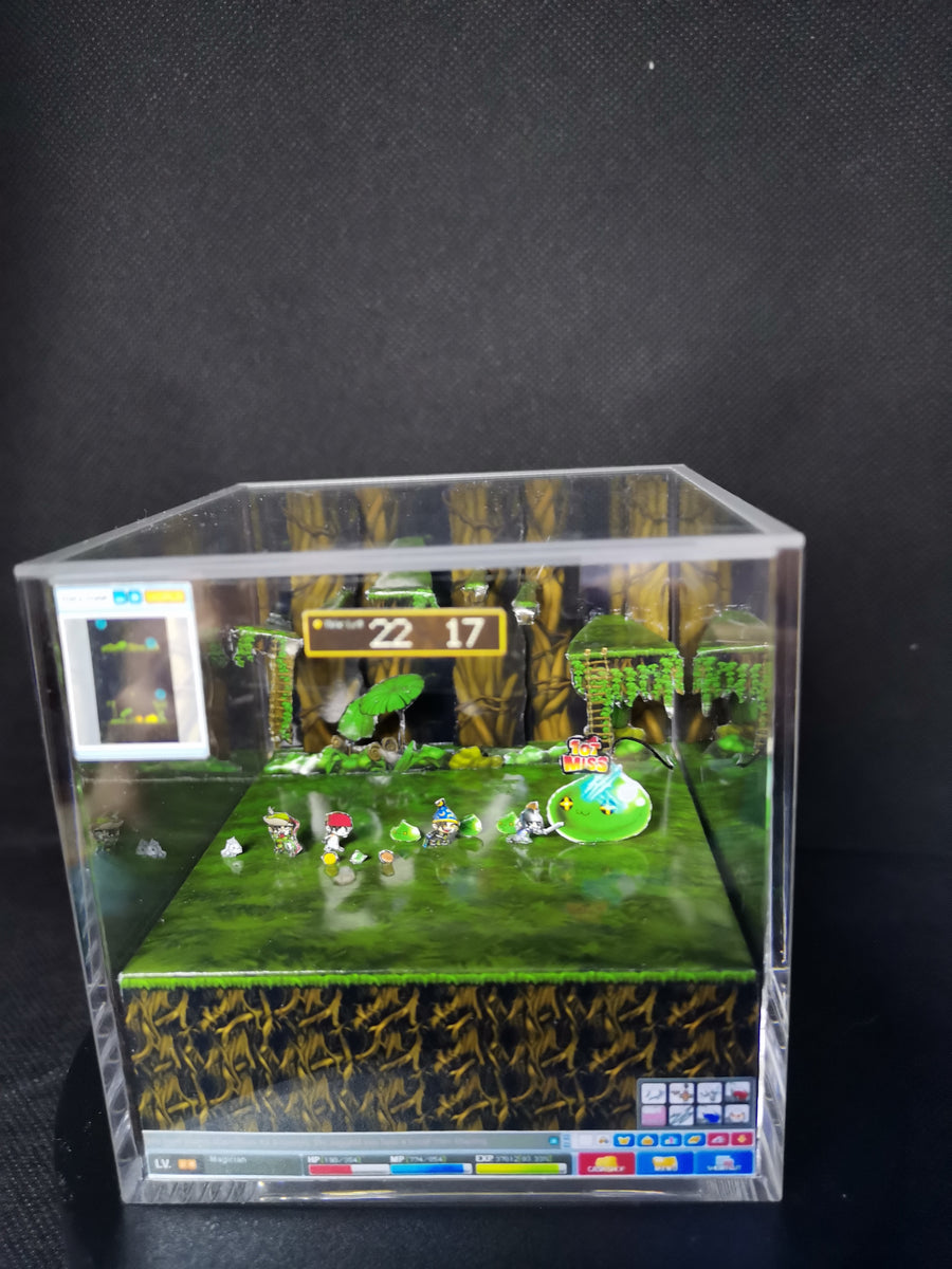 MapleStory Diorama Cube Printed-Hardcopy [Photo] – Gamer Diorama
