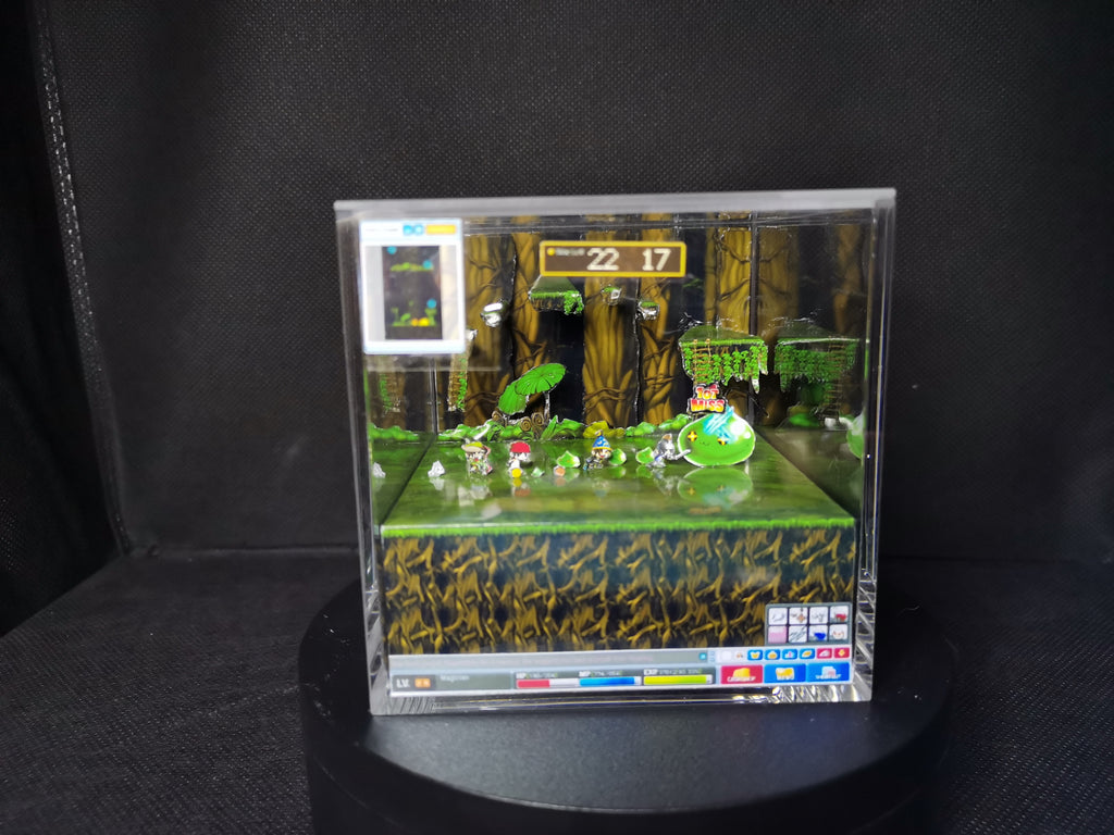 MapleStory Diorama Cube Digital Template [Digital Download] – Gamer Diorama