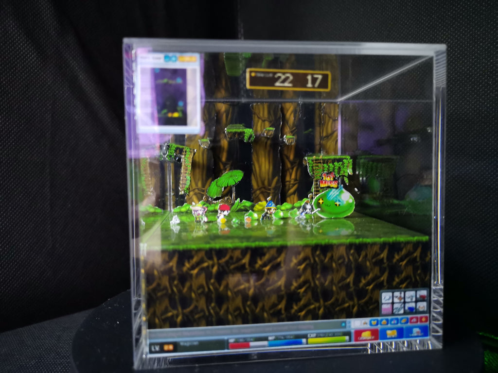 MapleStory Diorama Cube Printed-Hardcopy [Photo] – Gamer Diorama