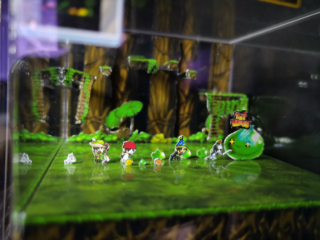 MapleStory Diorama Cube Digital Template [Digital Download] – Gamer Diorama