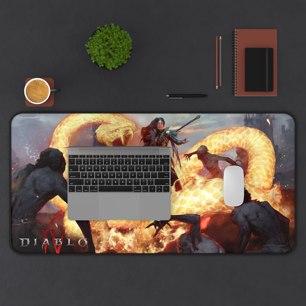 Sorcerer Desk Mat – Gamer Diorama