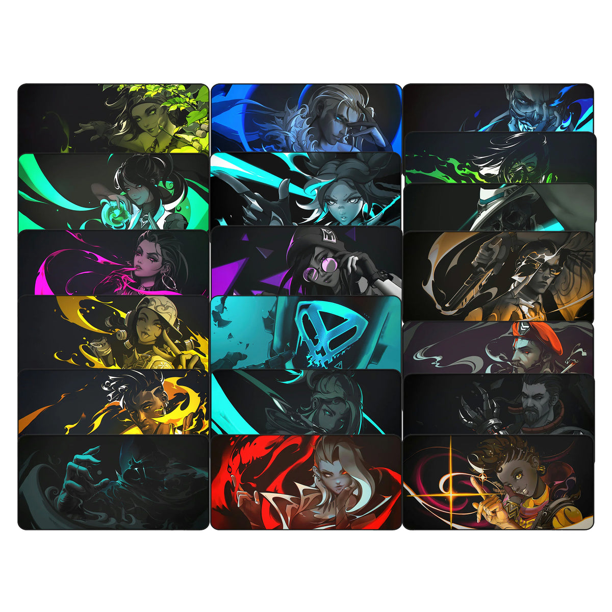 Valorant Anime Style Desk Mat Mousepad – Gamer Diorama